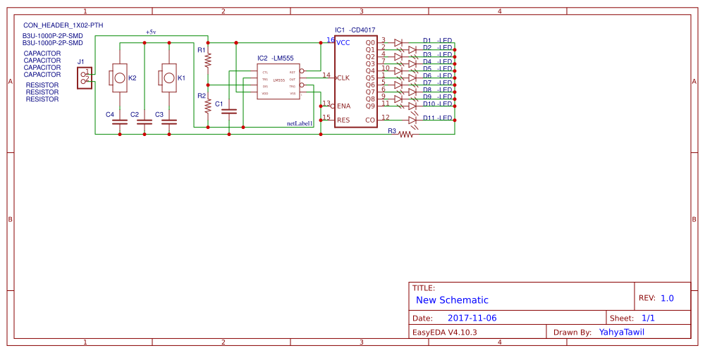 cd4017-Ring-counter - OSHWLab