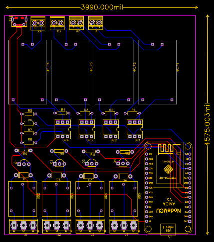 4ch-light control - EasyEDA open source hardware lab