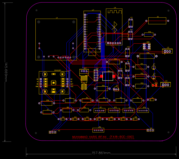 Robain PCB - EasyEDA open source hardware lab