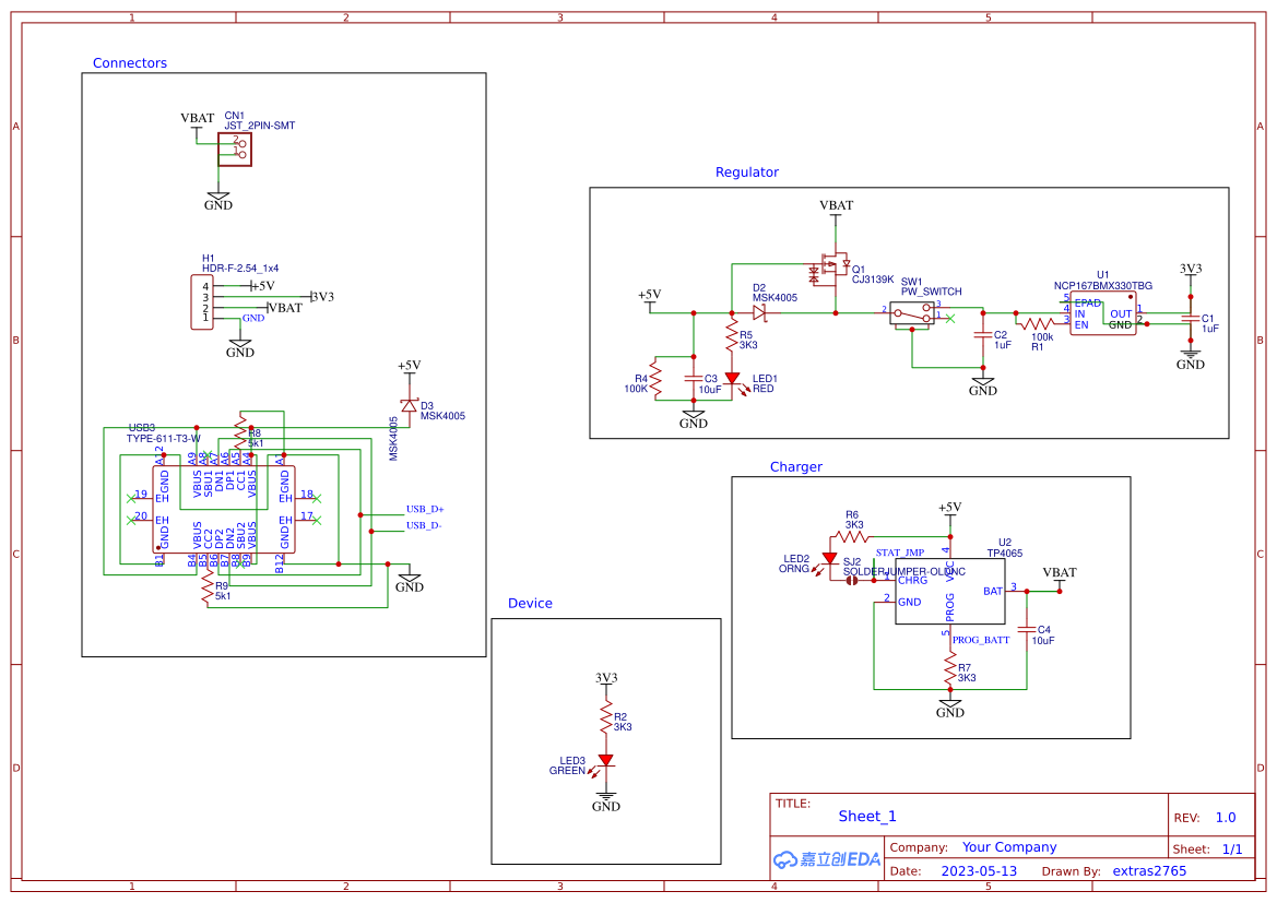 power circuit - OSHWLab