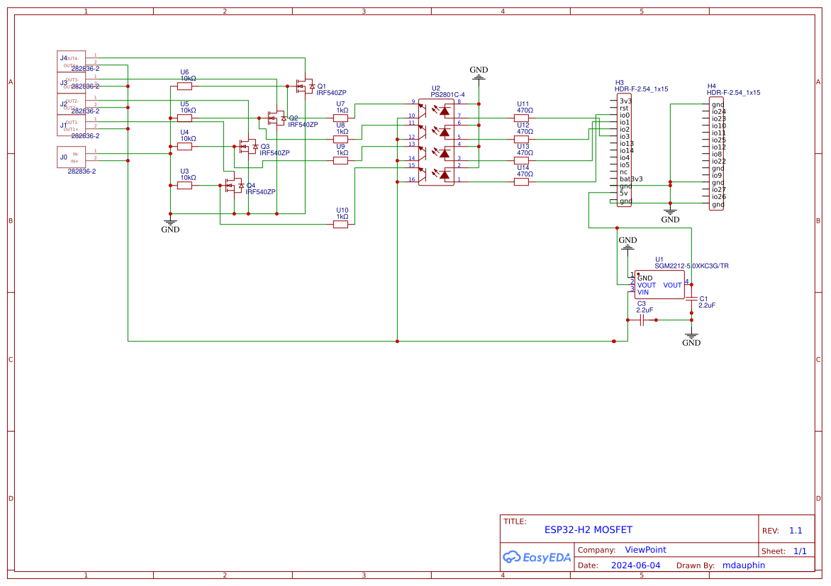 esp32_mosfet - OSHWLab