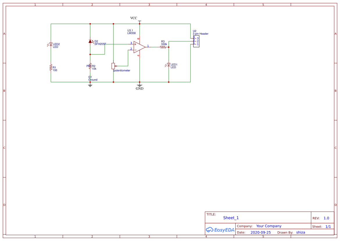 IR task - EasyEDA open source hardware lab