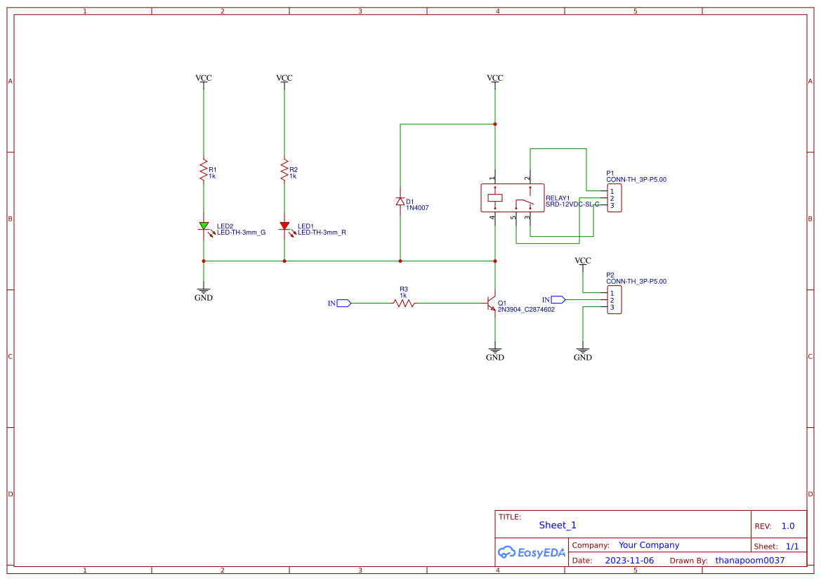 10-Relay 1 Channel - EasyEDA open source hardware lab