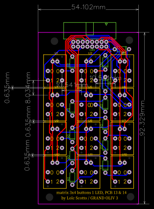 matrix_3x4_buttons - EasyEDA open source hardware lab