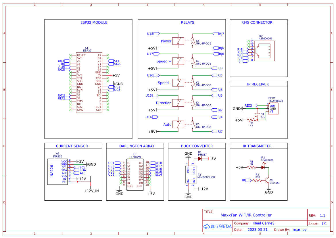 MaxxFan and Houghton AC Controller - OSHWLab