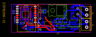 esp8266-12 dimmer - EasyEDA open source hardware lab