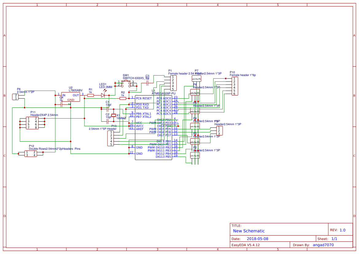 avr development board - OSHWLab