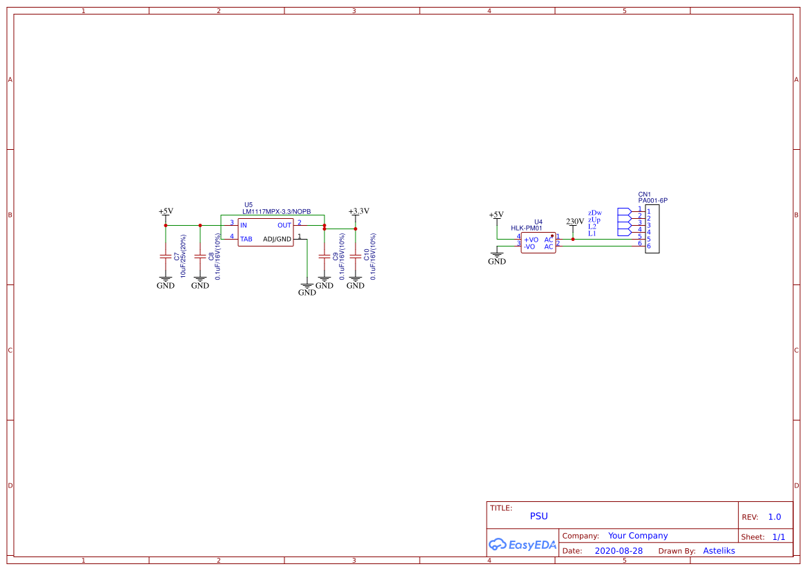 ESP32S2_sterowanie światłem - EasyEDA open source hardware lab