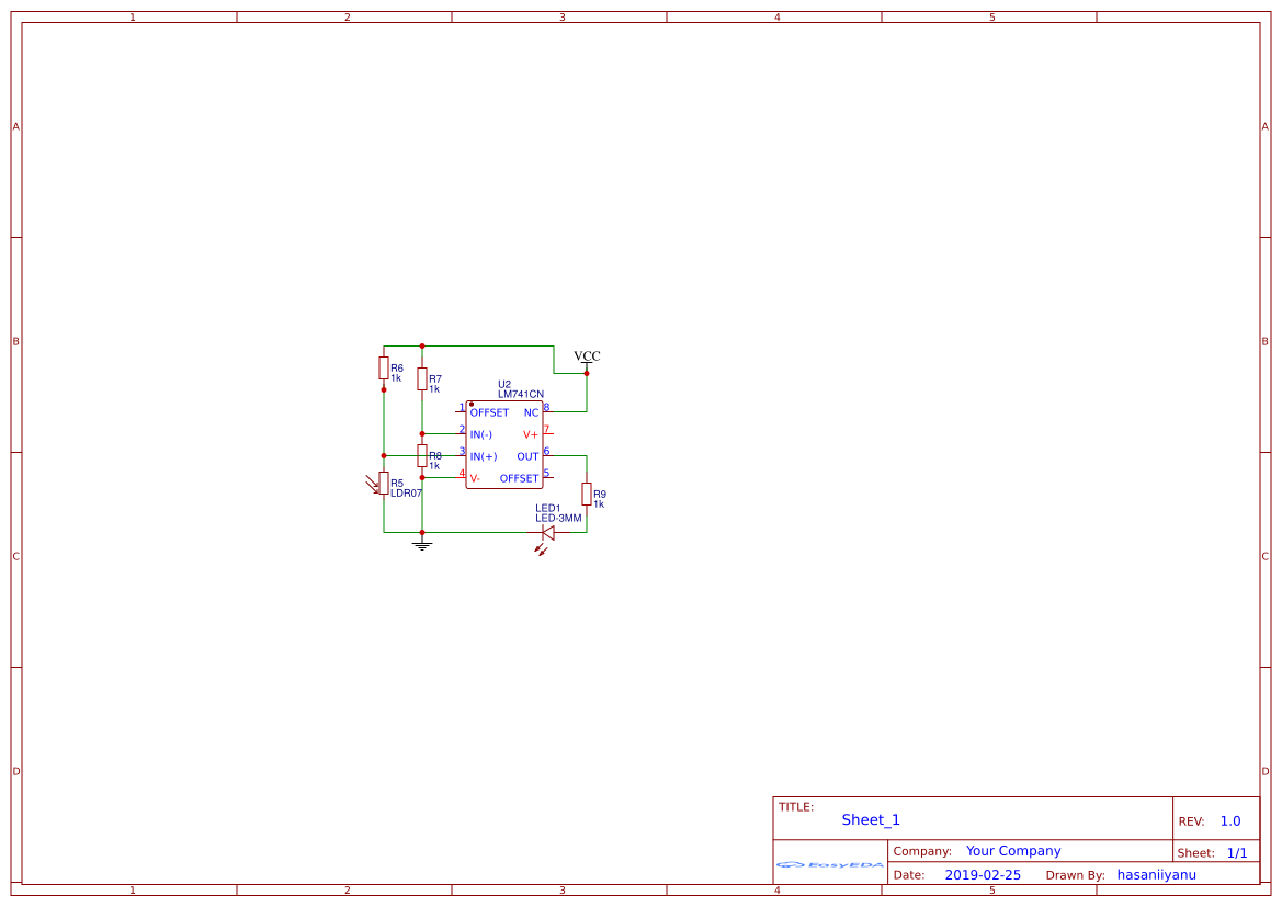 led flasher - EasyEDA open source hardware lab