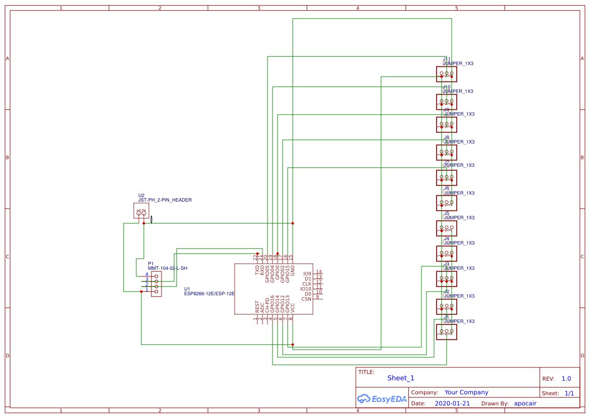 Multisensor - EasyEDA open source hardware lab