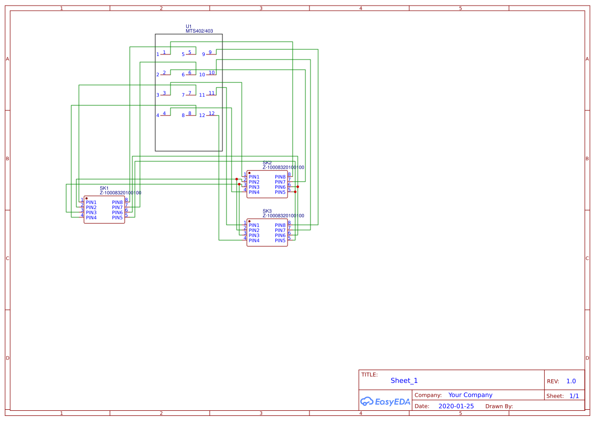trial project on MTS402/403 - OSHWLab