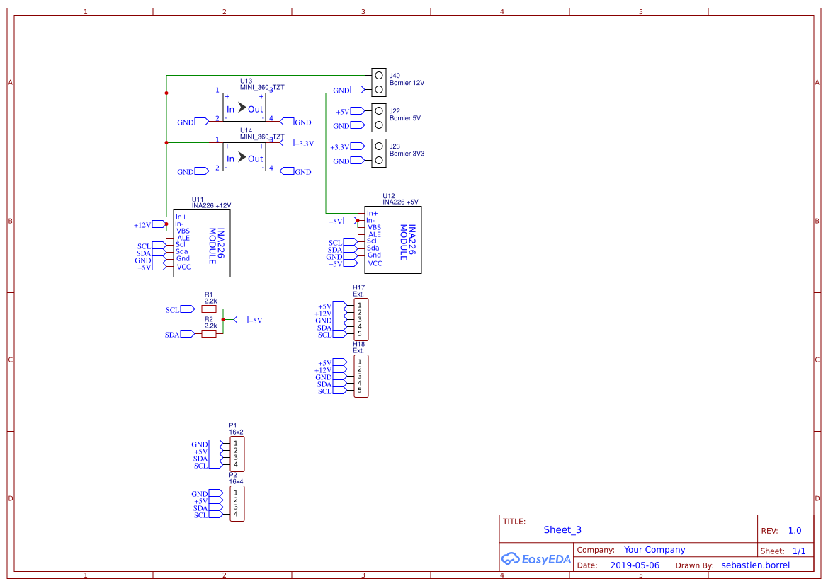 Train Echelle N - OSHWLab