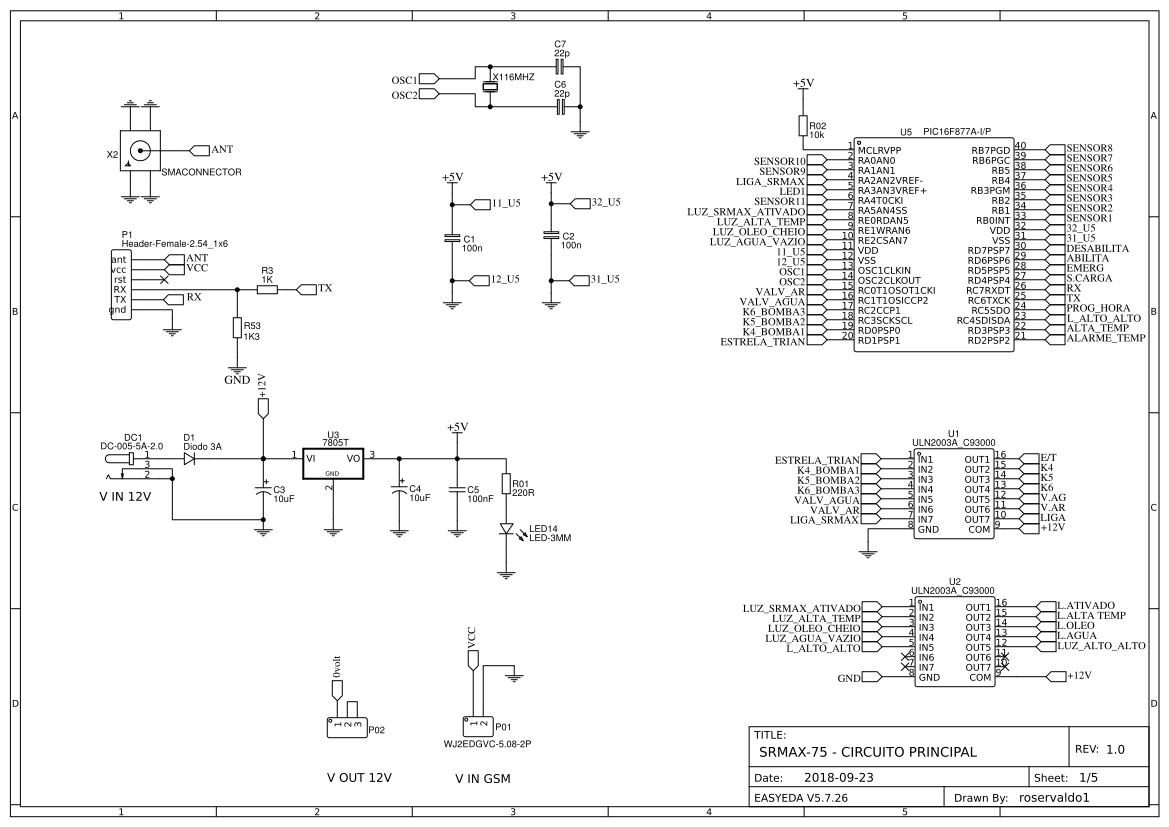 SRMAX-75 V_1 - EasyEDA open source hardware lab