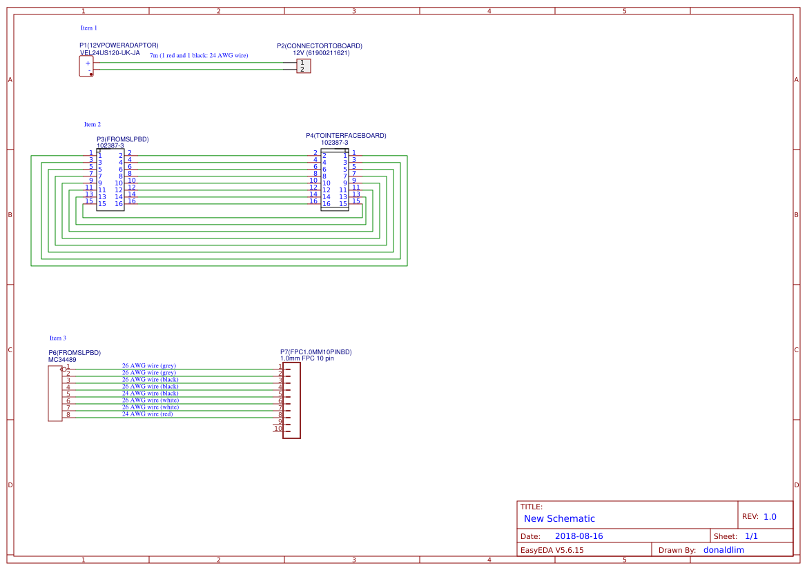 TEL Single Cell Cable Assembly - Platform for creating and sharing projects - OSHWLab