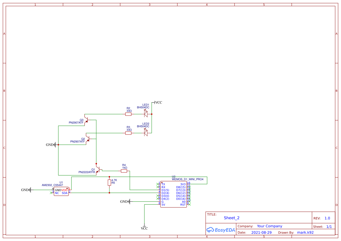 esp8266_ir_and_temp - EasyEDA open source hardware lab