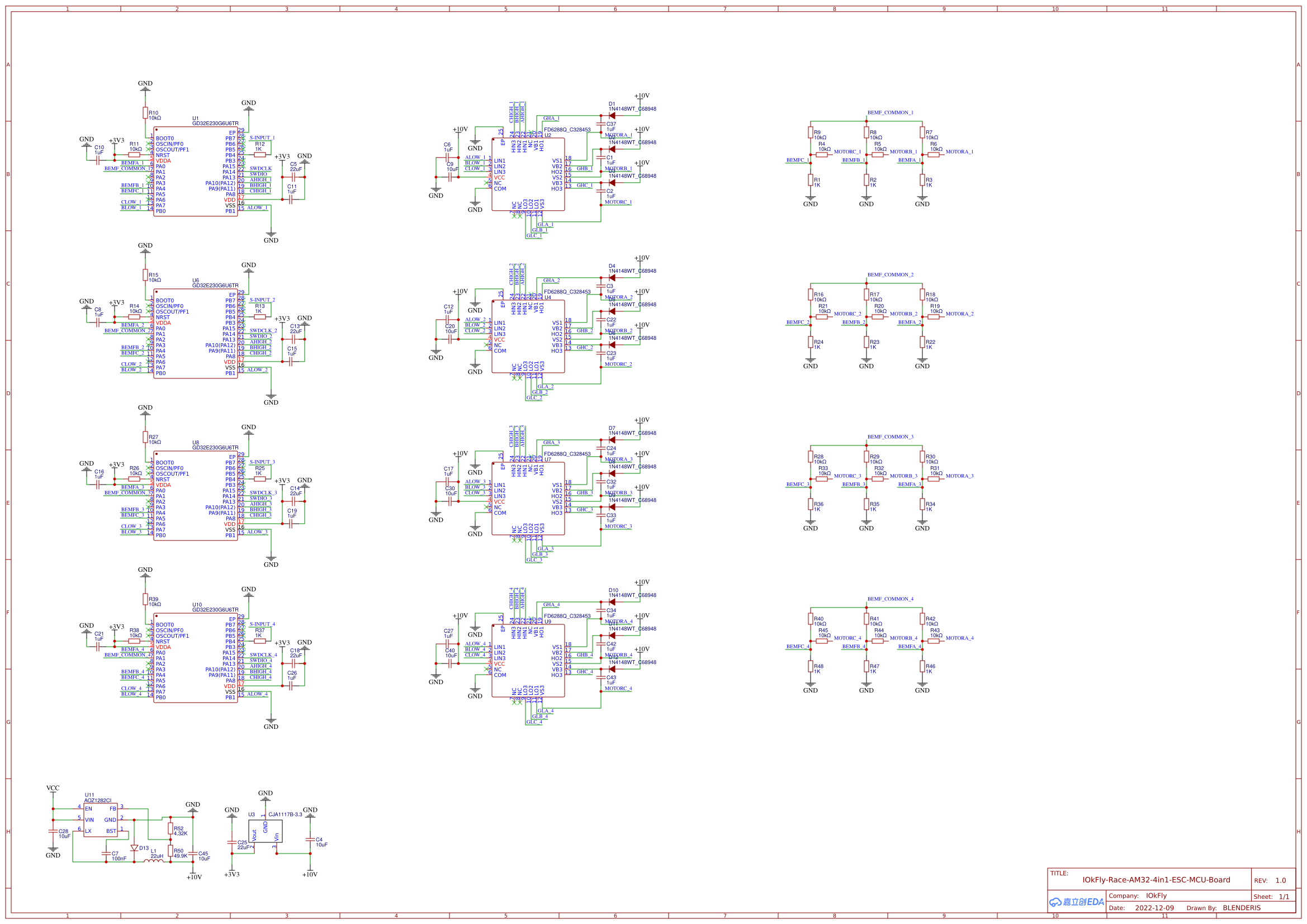 GD32 4in1 RACING ESC V2 - OSHWLab