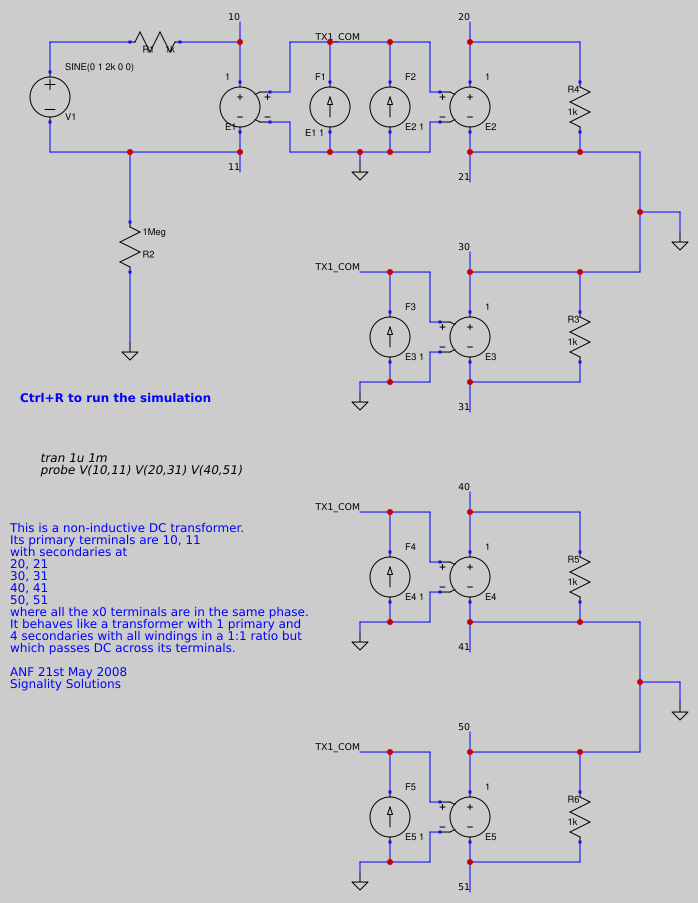 Ideal DC transformers (imported from LTspice) copy - EasyEDA open ...
