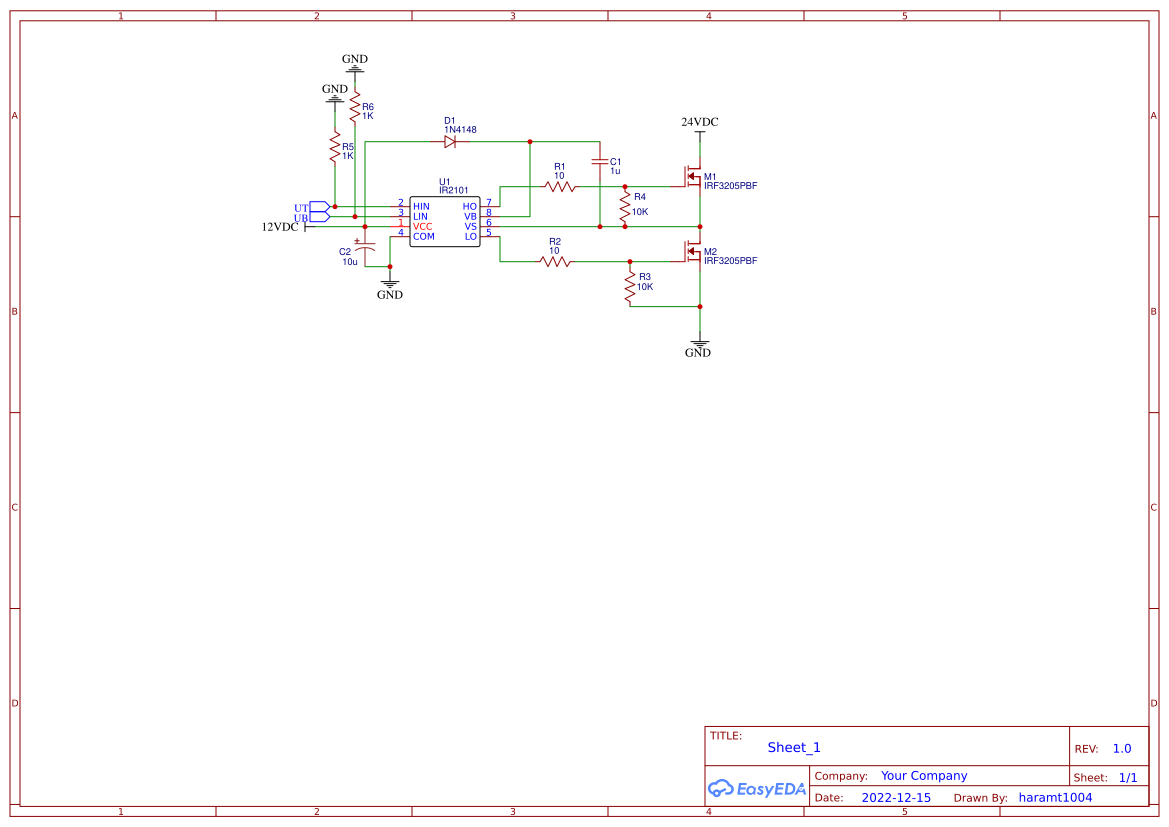 bldc circuit - EasyEDA open source hardware lab