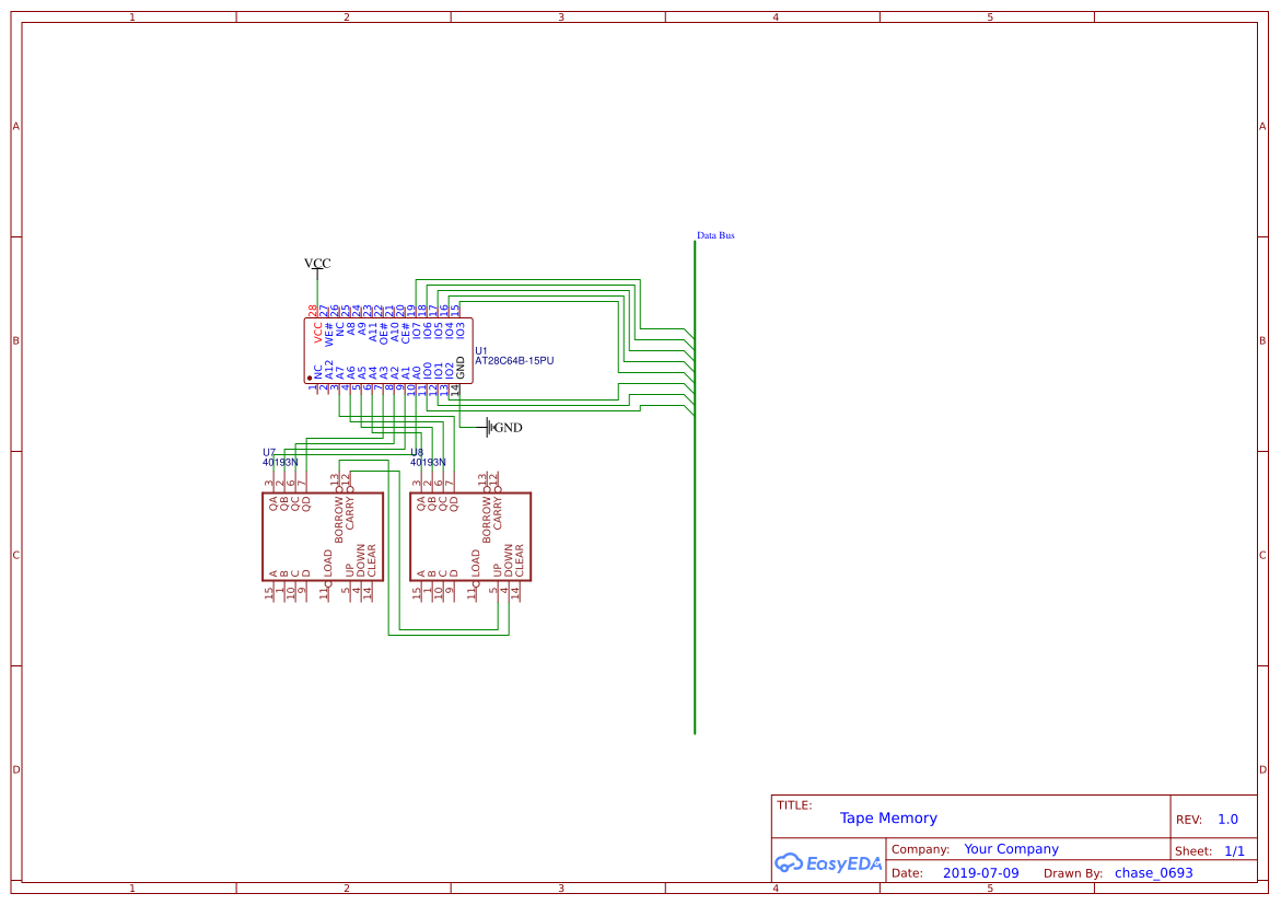 Brainfuck-CPU - Platform for creating and sharing projects - OSHWLab