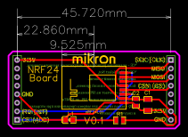 NRF24L01 Micron - EasyEDA open source hardware lab