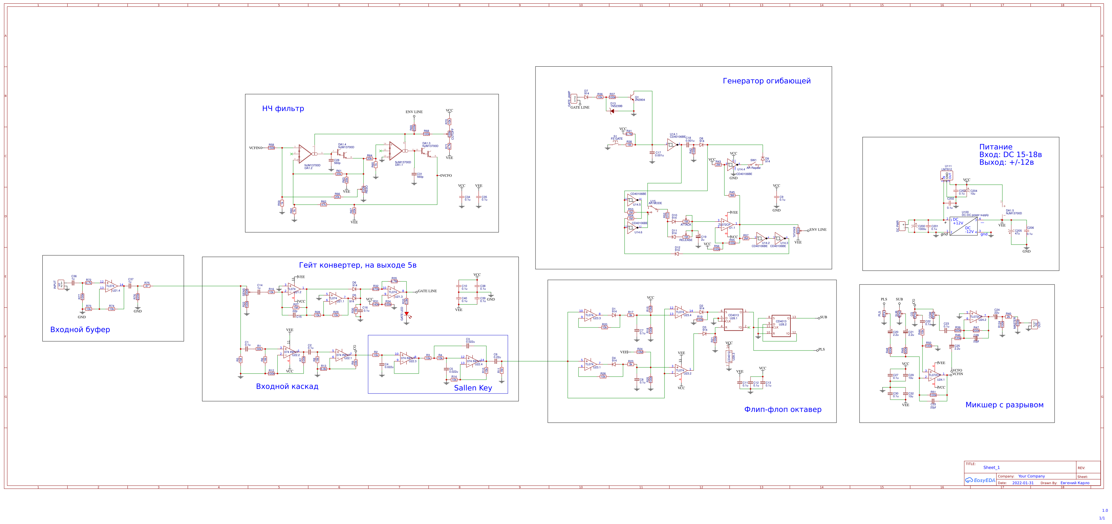 Fucking lowpass filter - EasyEDA open source hardware lab