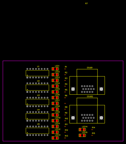 D-SUB CABLE TESTER (LATEST) - EasyEDA open source hardware lab