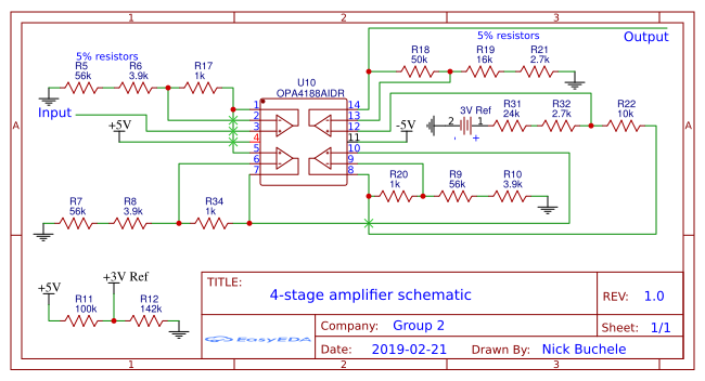 EE 3102 Voltmeter Project - EasyEDA open source hardware lab