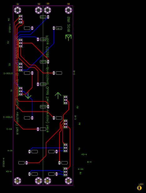 Bi-directional router - OSHWLab