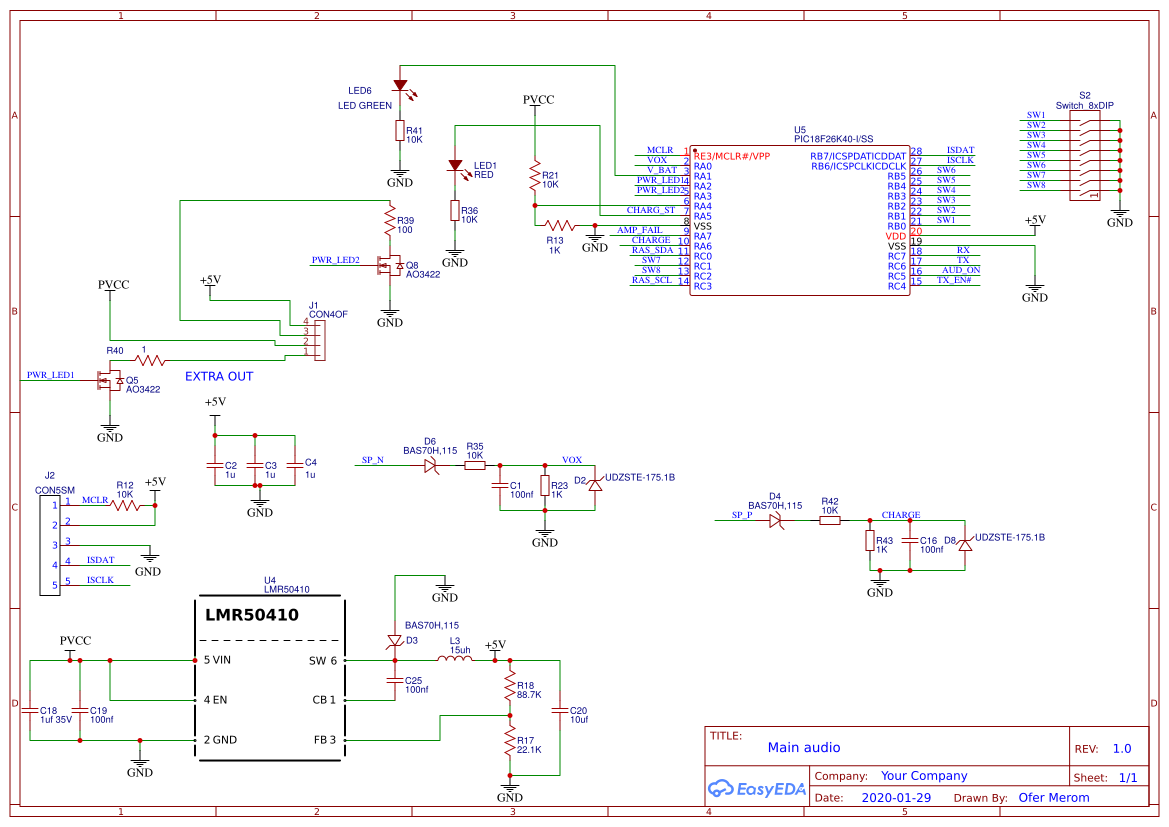 Itzik_Speaker - EasyEDA open source hardware lab