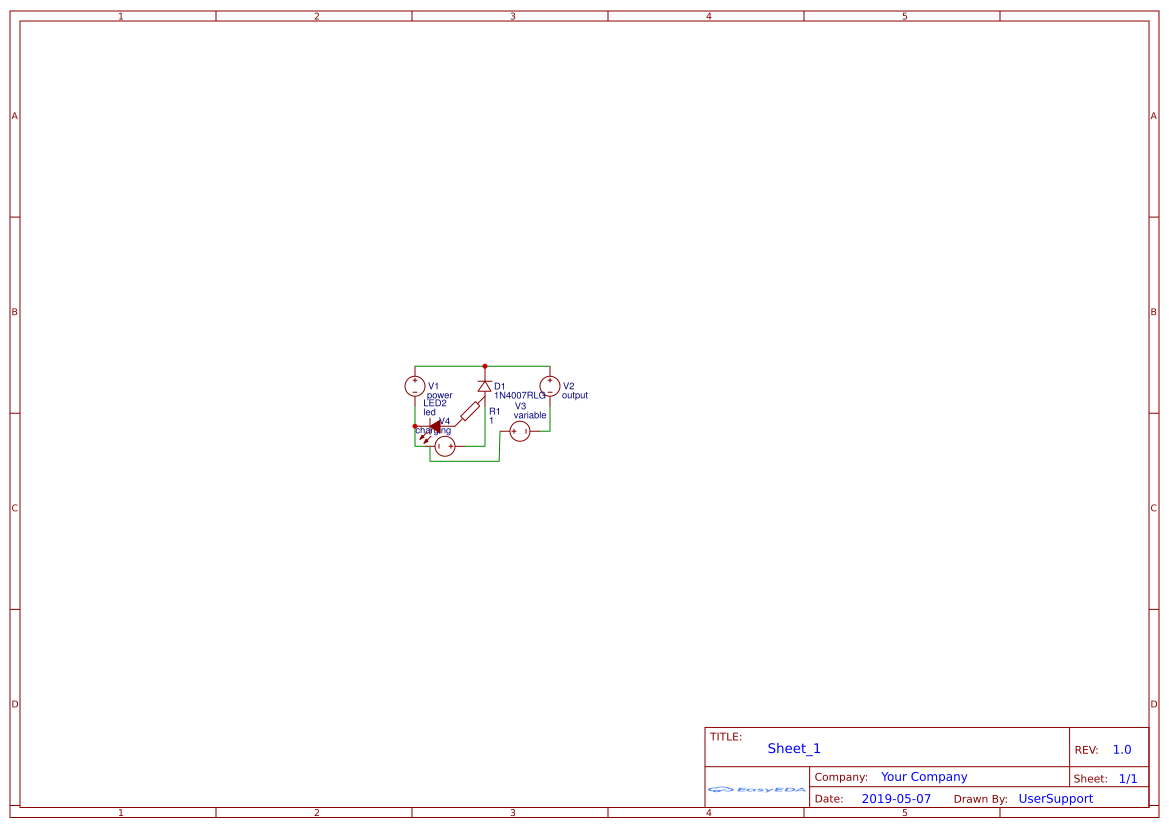 emergency light - EasyEDA open source hardware lab