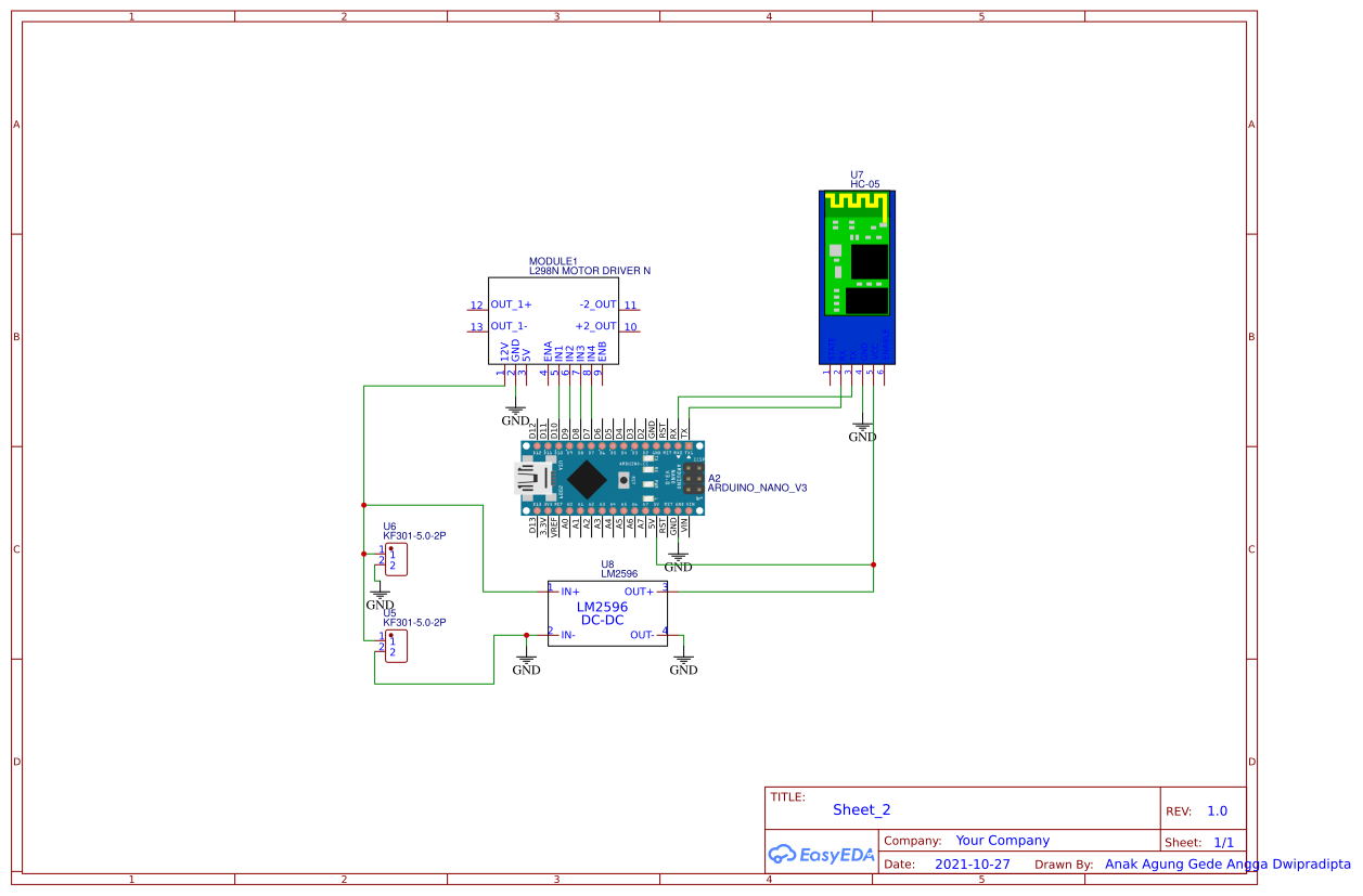 SUMOBOT(ROBOT SUMO) PROJECT - EasyEDA open source hardware lab