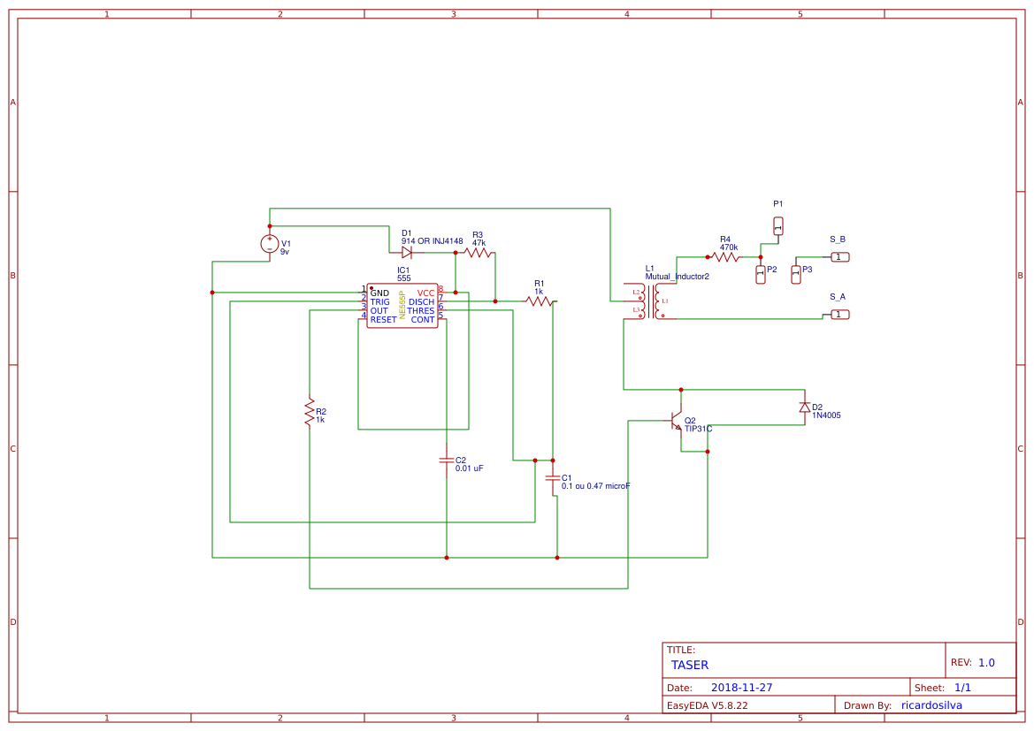 TASER - EasyEDA open source hardware lab