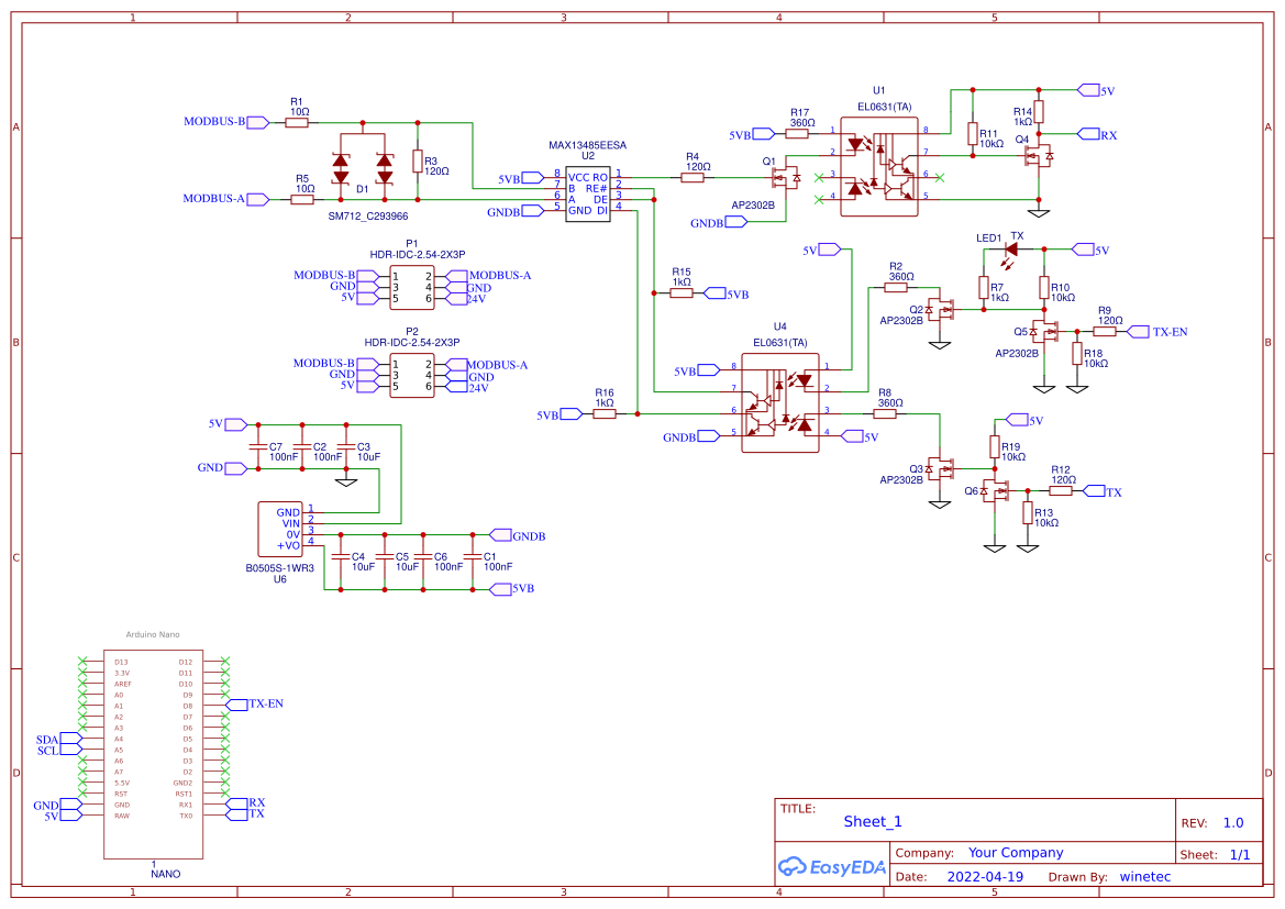 Segmented_Probe_Sensor_Board - EasyEDA open source hardware lab