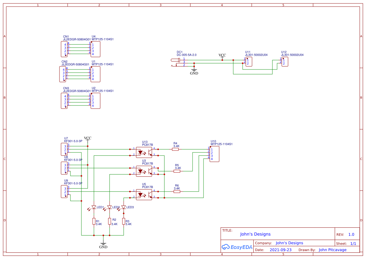 CNC interface Board - EasyEDA open source hardware lab