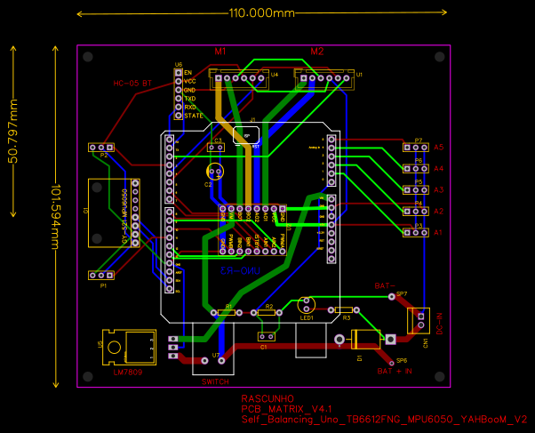 Self_Balancing_Uno_TB6612fng_MPU6050_YAHBooM_V4 - EasyEDA open source hardware lab
