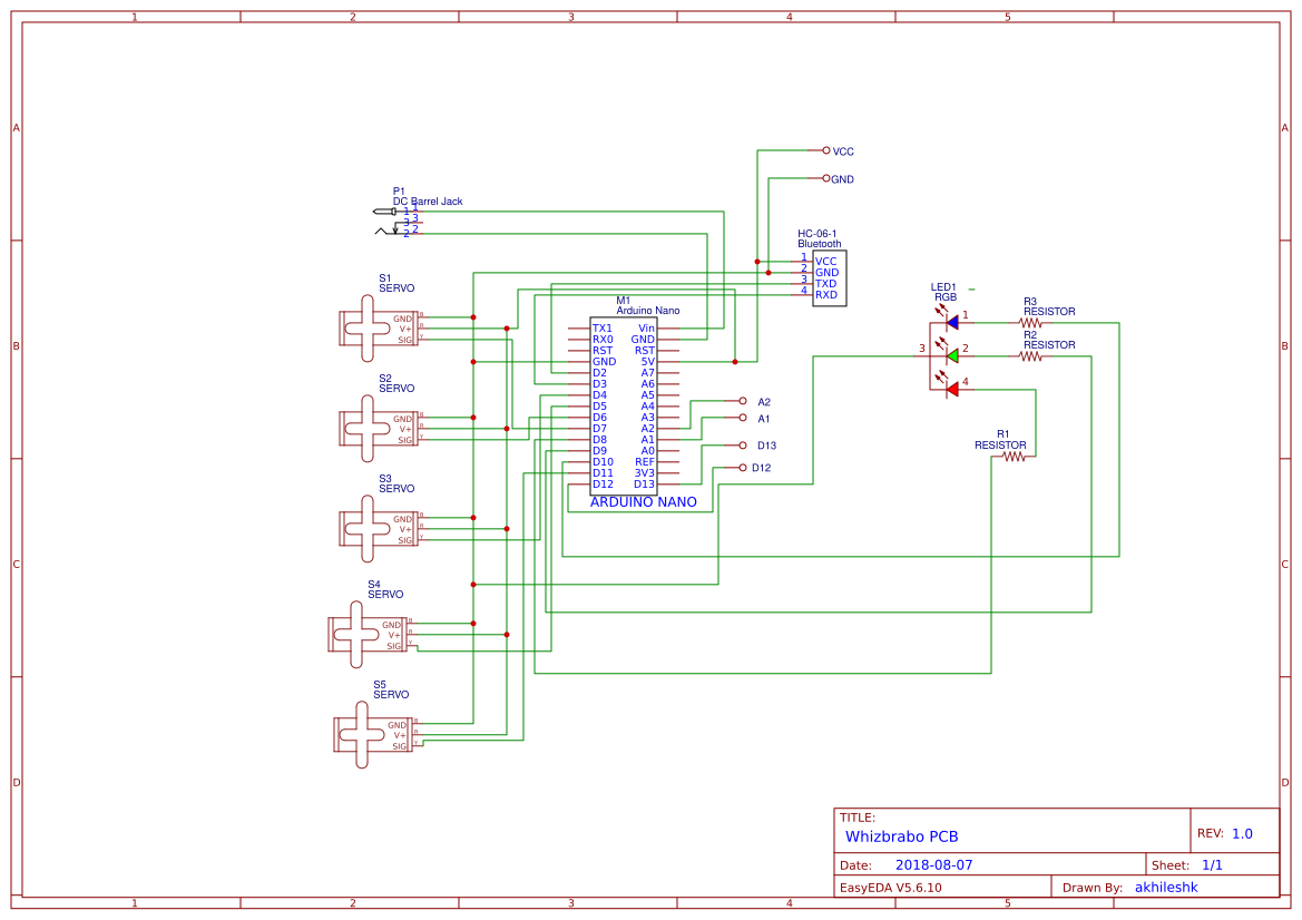 pick and place 4 servo - OSHWLab