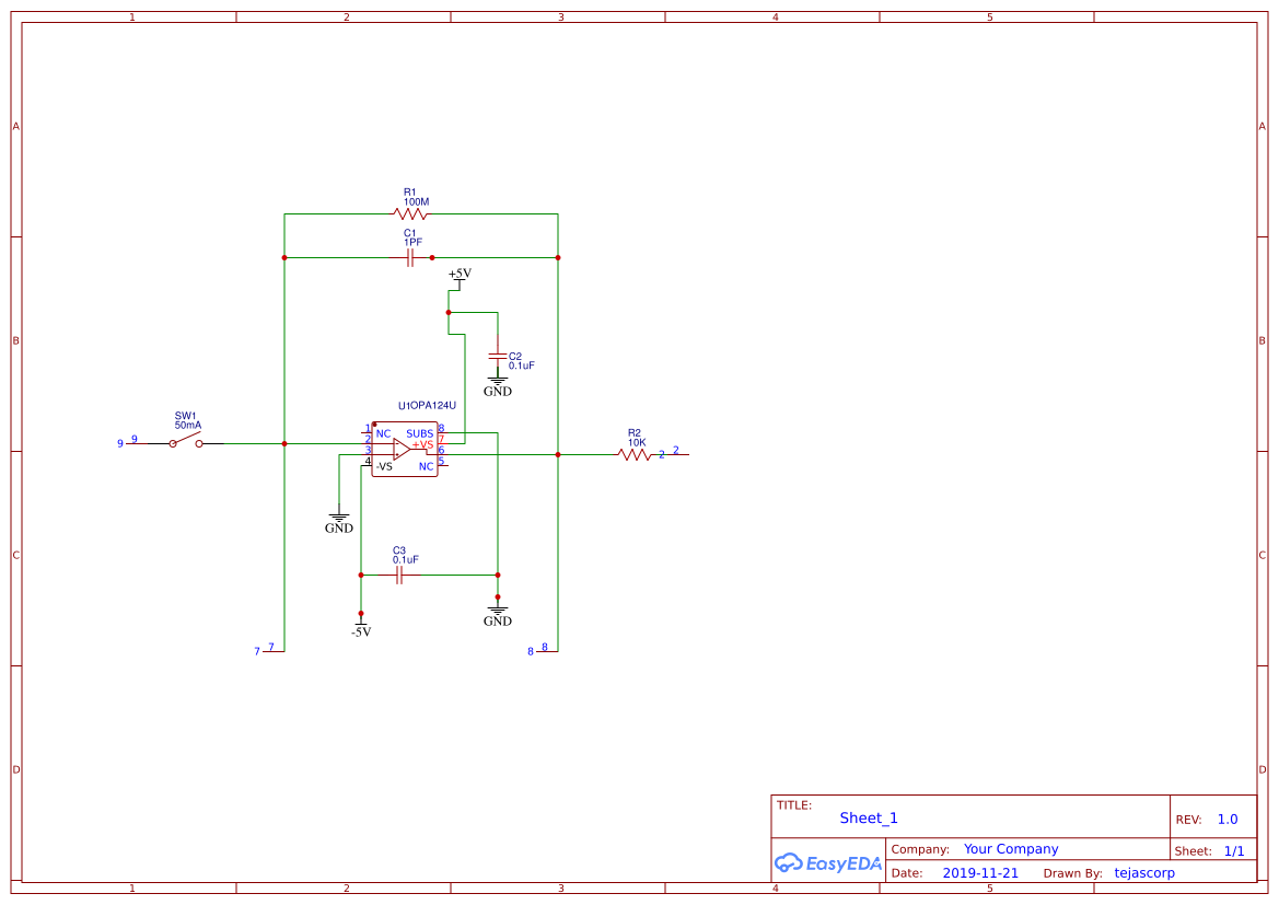 test circuit - EasyEDA open source hardware lab