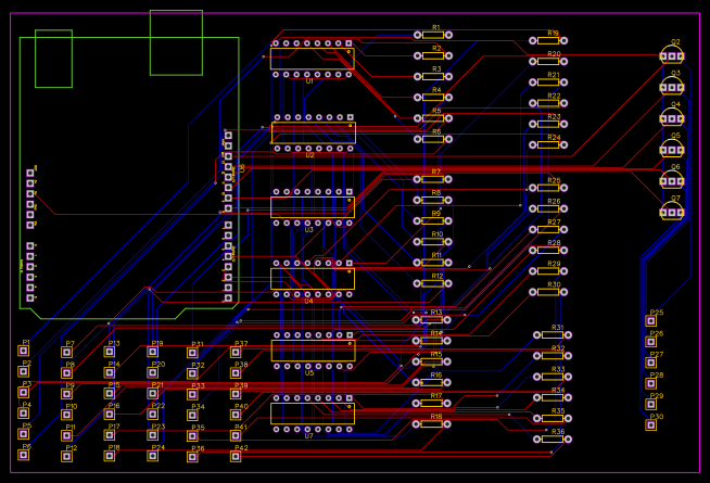 cubo led 6x6 - EasyEDA open source hardware lab