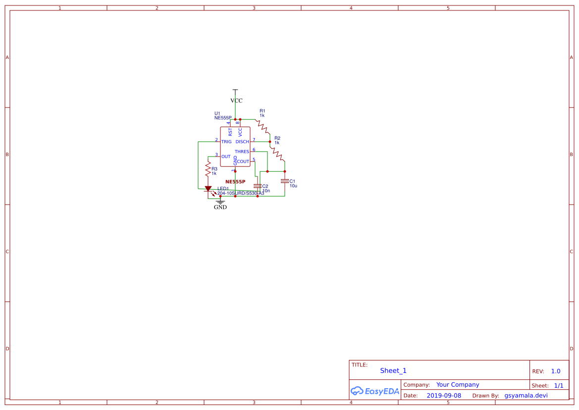 PCB_Basic(555) - Platform for creating and sharing projects - OSHWLab