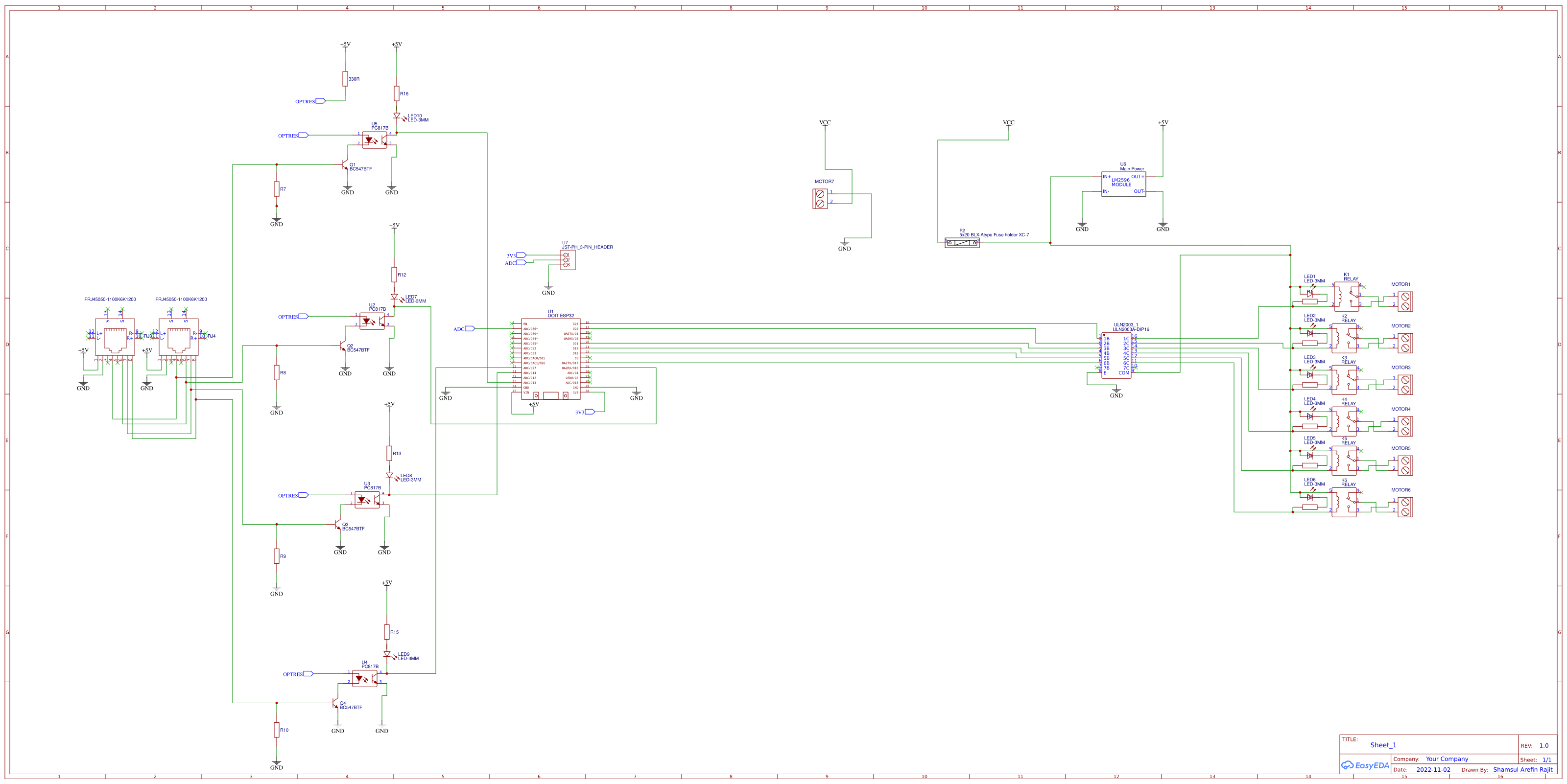 Khamarbari Automation Main Board - EasyEDA open source hardware lab