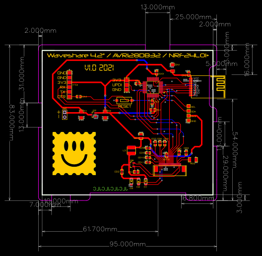 Waveshare 4.2 Dx - OSHWLab