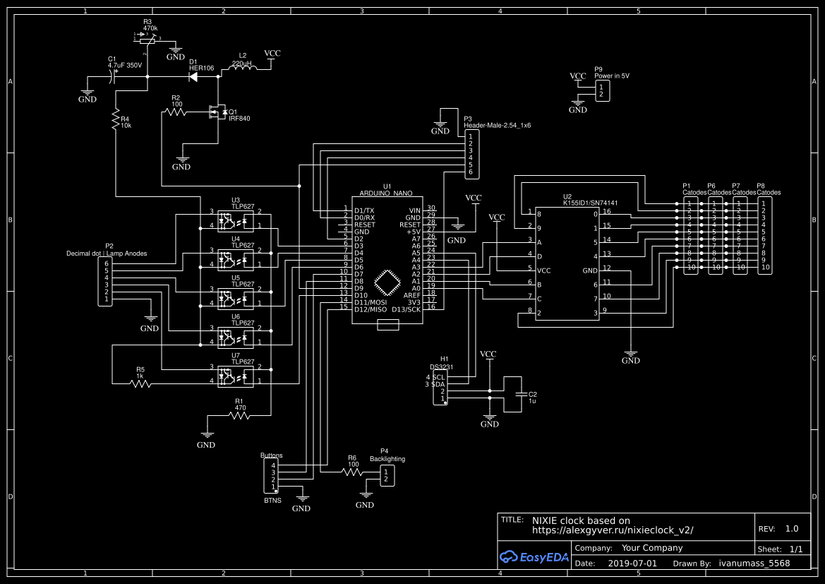 nix edit - EasyEDA open source hardware lab