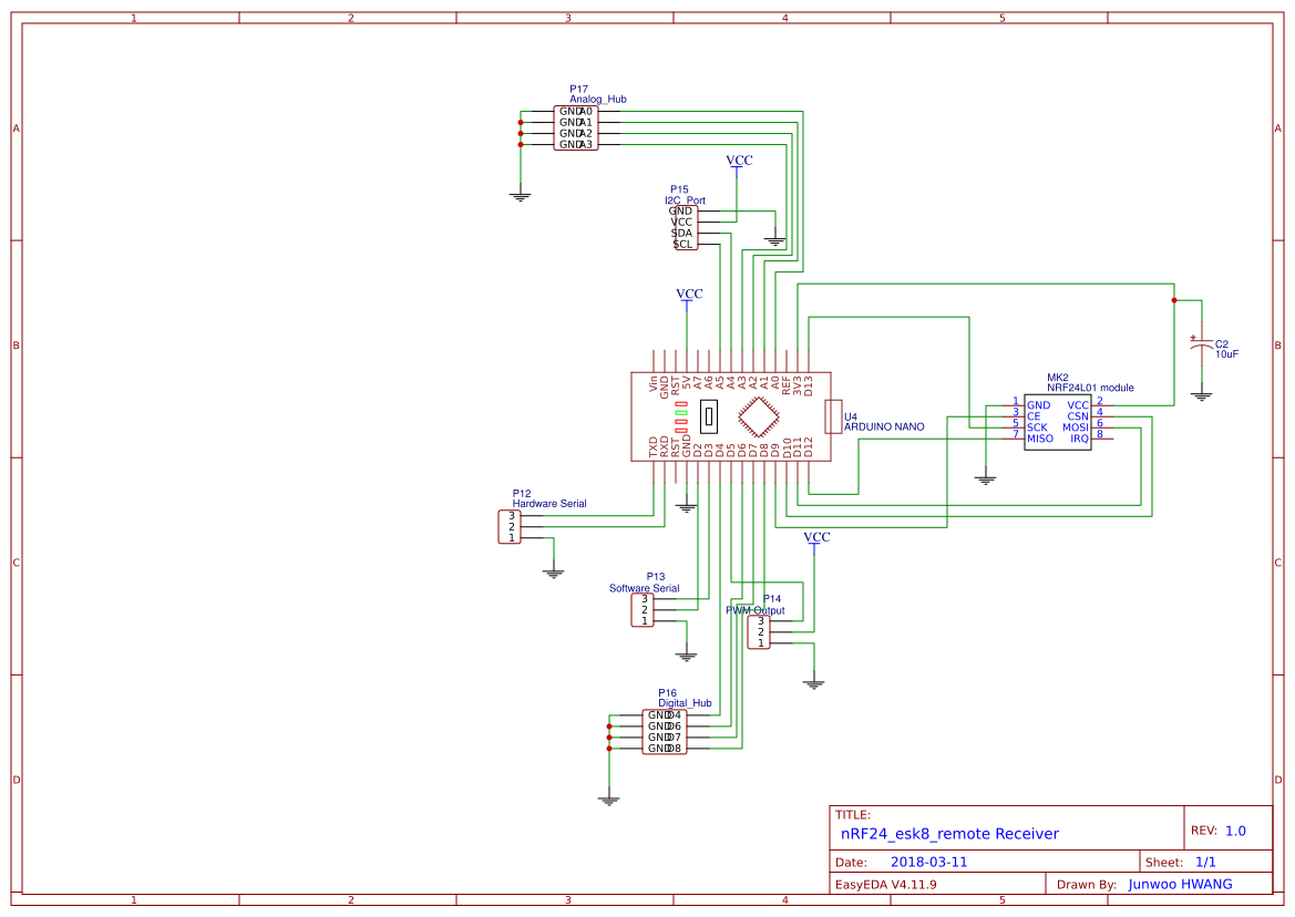 nRF24_esk8_Remote Receiver - Platform for creating and sharing projects - OSHWLab