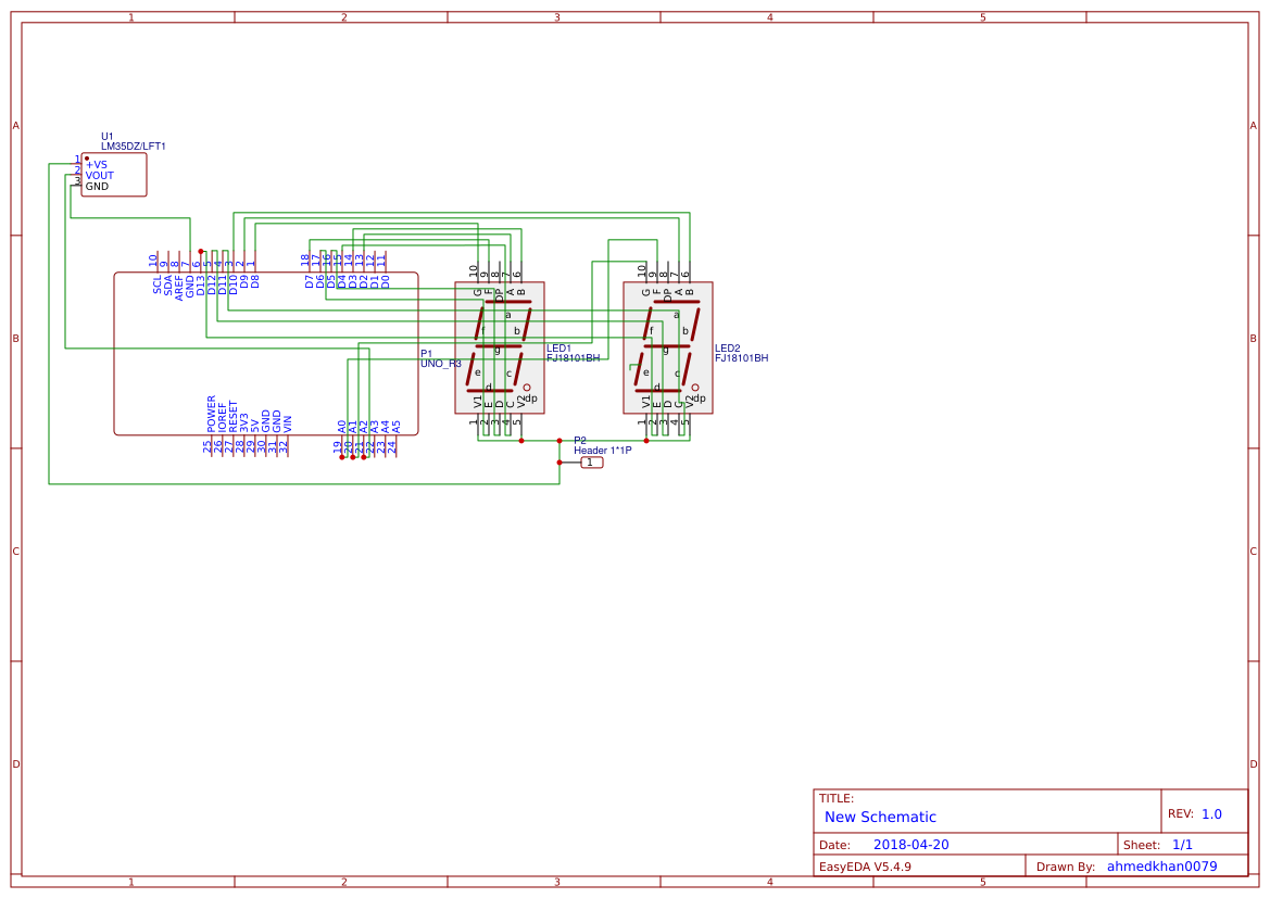 Temp Indicator - EasyEDA open source hardware lab