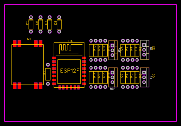 RGBW-LED control board for ESP12 - EasyEDA open source hardware lab