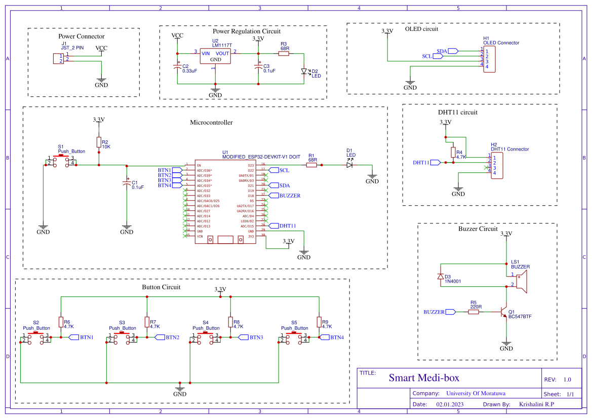 Smart Medi Box - EasyEDA open source hardware lab