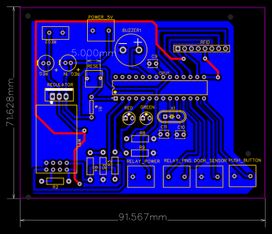 doorlock RFID - EasyEDA open source hardware lab