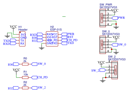 ESP-01 Shield - EasyEDA open source hardware lab
