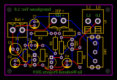 Interphone à transistors - OSHWLab