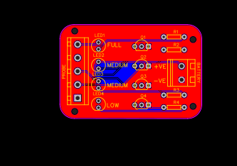 BC547 based water level indicator - OSHWLab